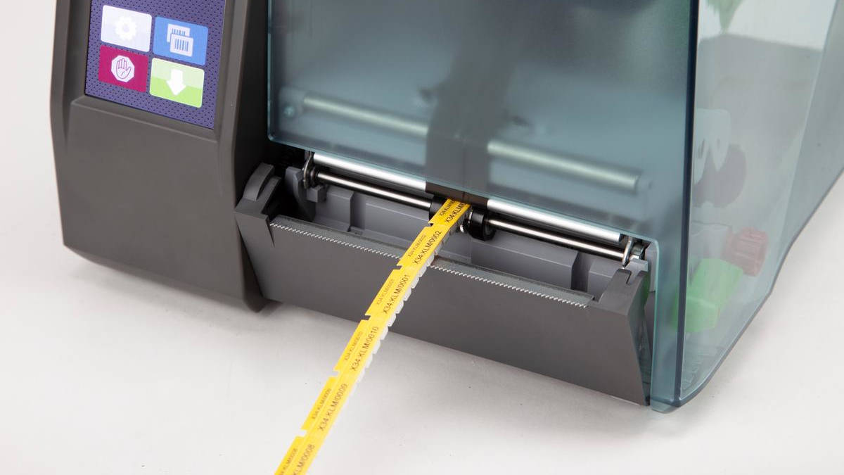 Open wire marker for thermal transfer printer | Partex